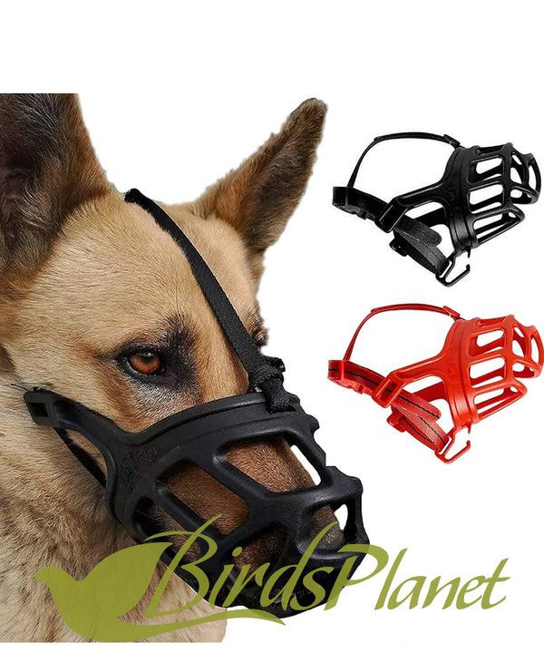 Rubber Muzzle For Dogs – Birds Planet
