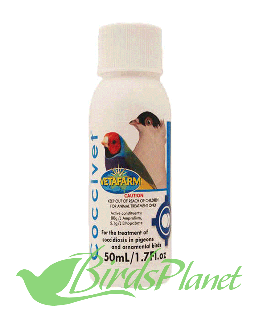Coccivet (Treatment of coccidiosis) – Birds Planet