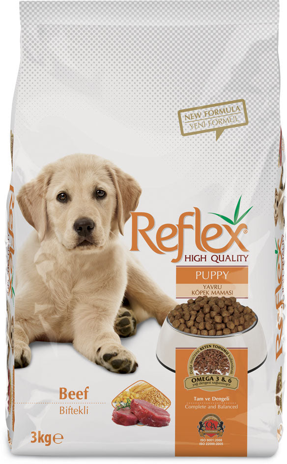 Reflex Puppy Beef Dog Food – Birds Planet