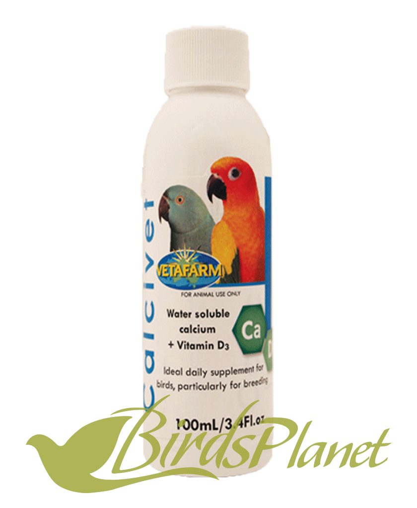 Calcivet (Calcium and Vitamin D3 Supplement) – Birds Planet