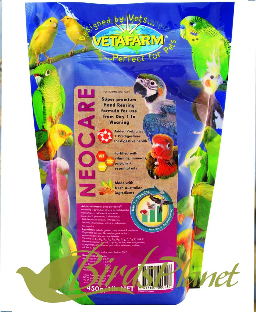 Neocare Hand Rearing Food – Birds Planet