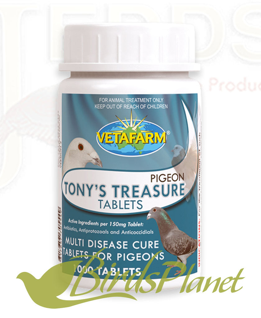 Tony Treasure Tabs Vetafarm – Birds Planet